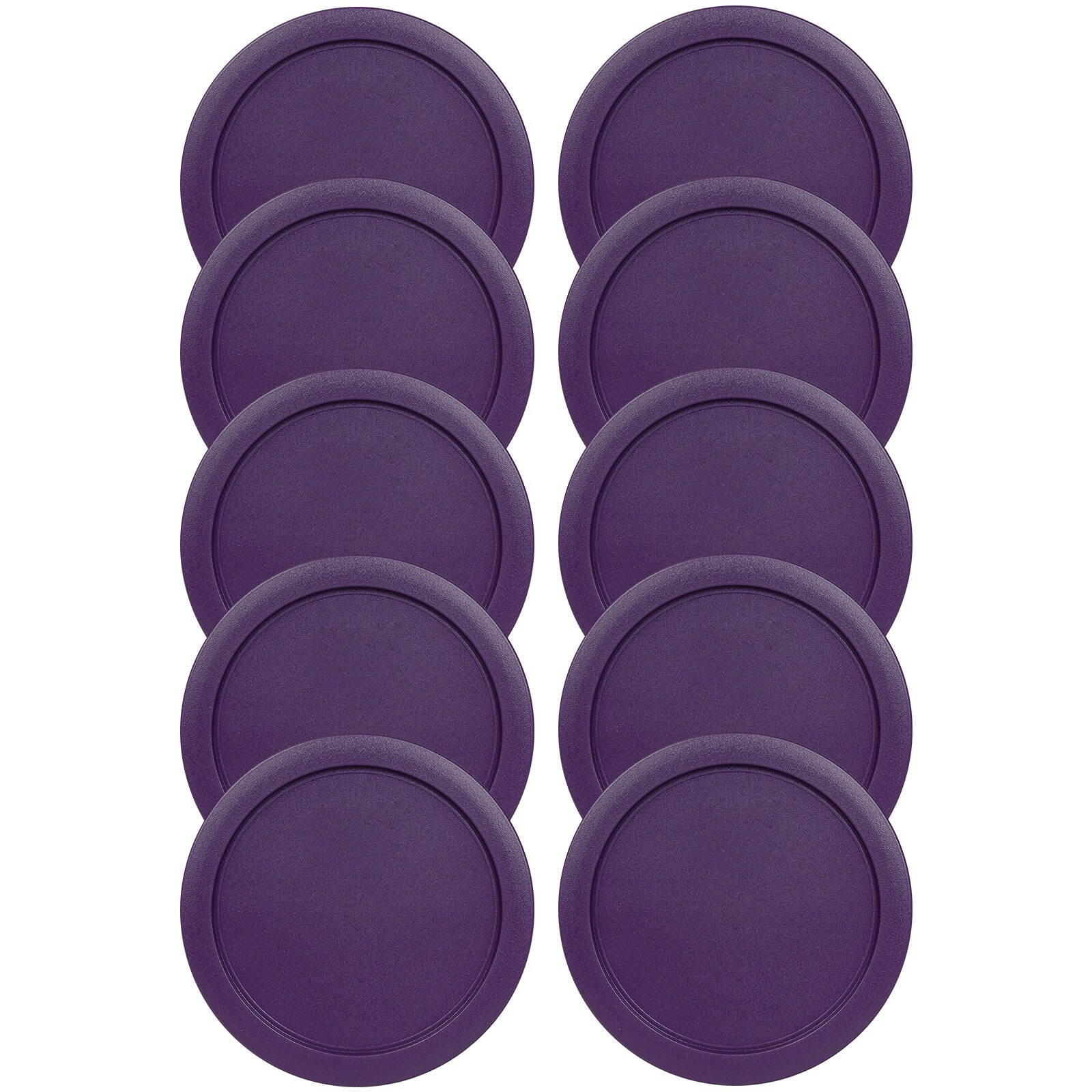 Replacement Lid for Pyrex 1-CUP Cover 4" Bowl 7202-PC PURPLE (10-Pack ...