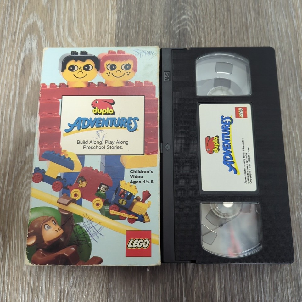 Duplo Adventures VHS Lego Children's Video 1991 | eBay