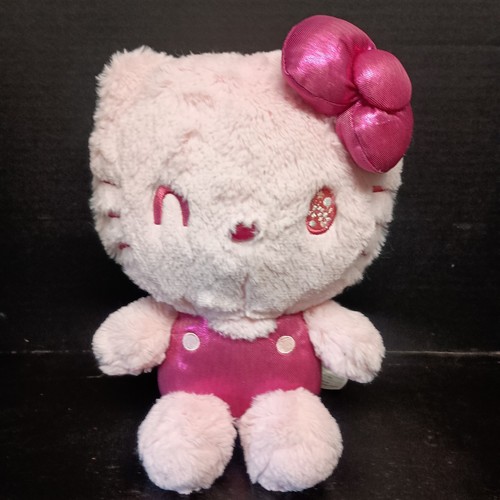 Hello Kitty Fuzzy Pink Plush 10" Doll Sanrio Winking Just Play | eBay