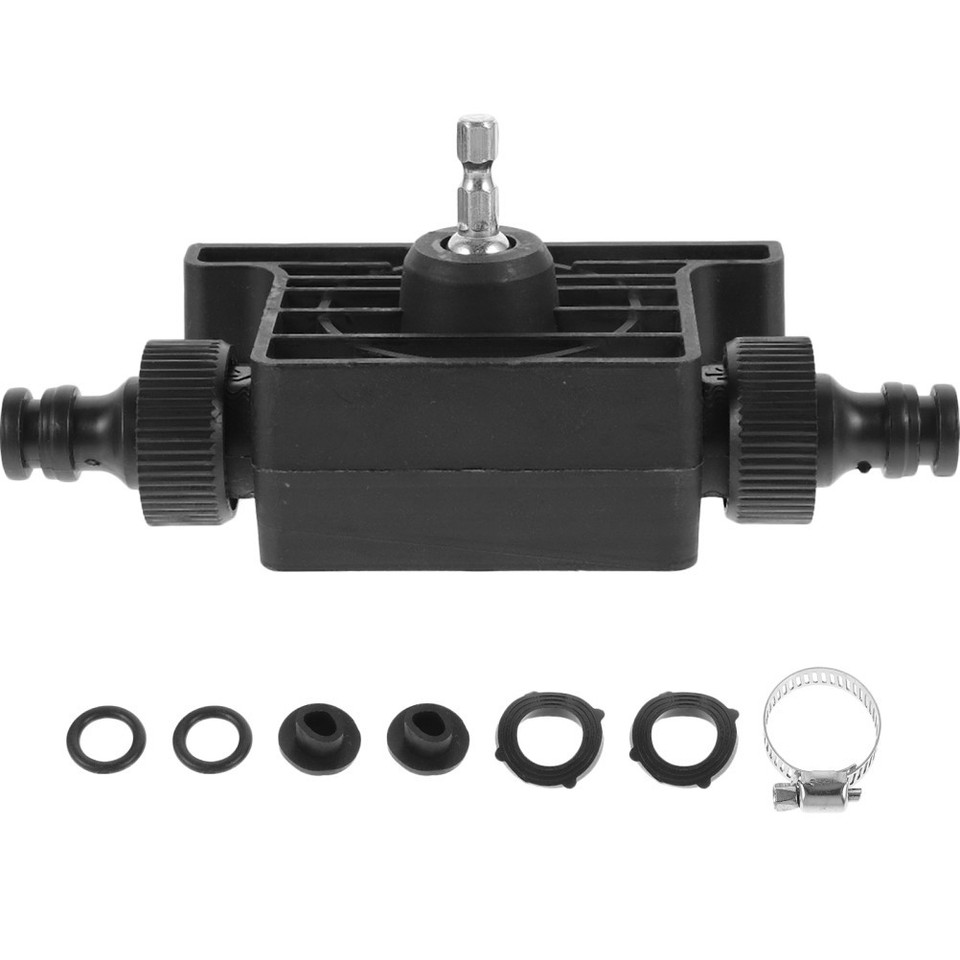 Electric Drill Pump Self Priming Water Transfer Pump Small Portable ...