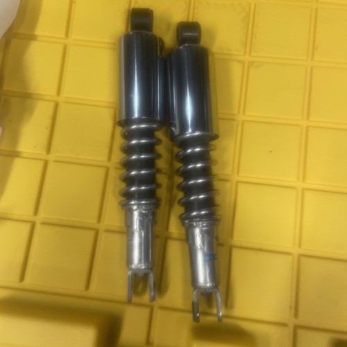 Honda CB350 CB450 CL450 CB500 CB550 321mm Rear Shocks Chrome Eye ...
