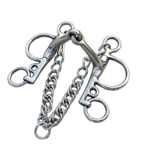 High Strength Stainless Steel Horse Bit Snaffle 12 5cm for Horse Riding ...