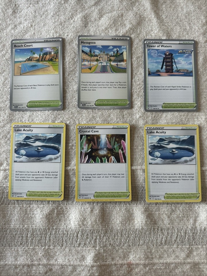 Pokémon Trainer Stadium Card Bundle | eBay