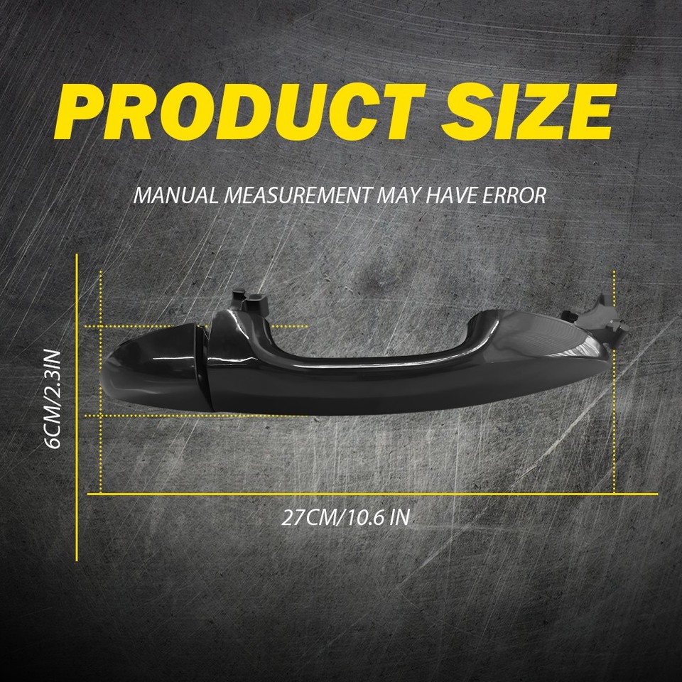 For 14-19 Toyota Corolla Front Left & Rear Left Outside Door Handle ...