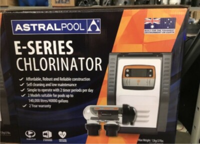 Astral Pool E25 Salt Water Pool Chlorinator &cell with housing | eBay