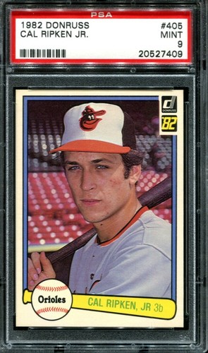 1982 Donruss Cal Ripken Jr #405 Rookie RC PSA 9 | eBay