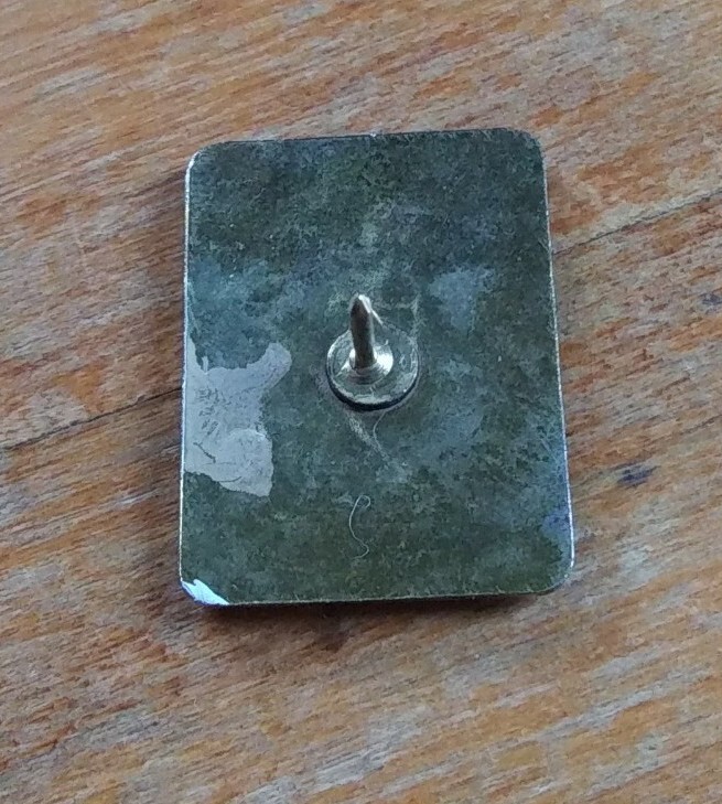 US Military Ace of Spades Death Skull Scythe Card Vietnam Hat Lapel ...