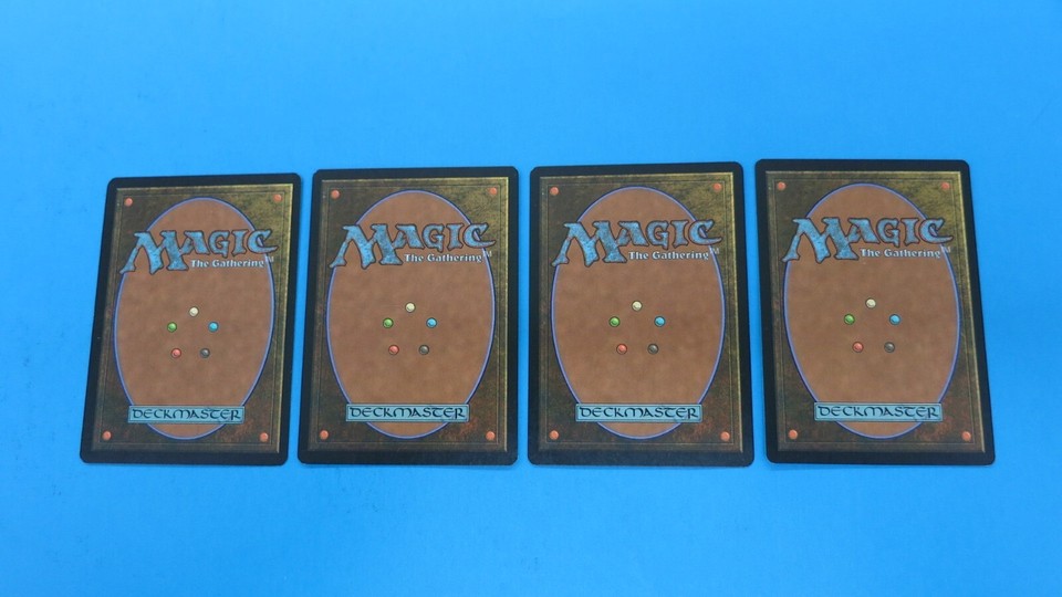 4x HALBERDIER BARBARIAN PLAYSET ODYSSEY MTG MAGIC THE GATHERING NM ...