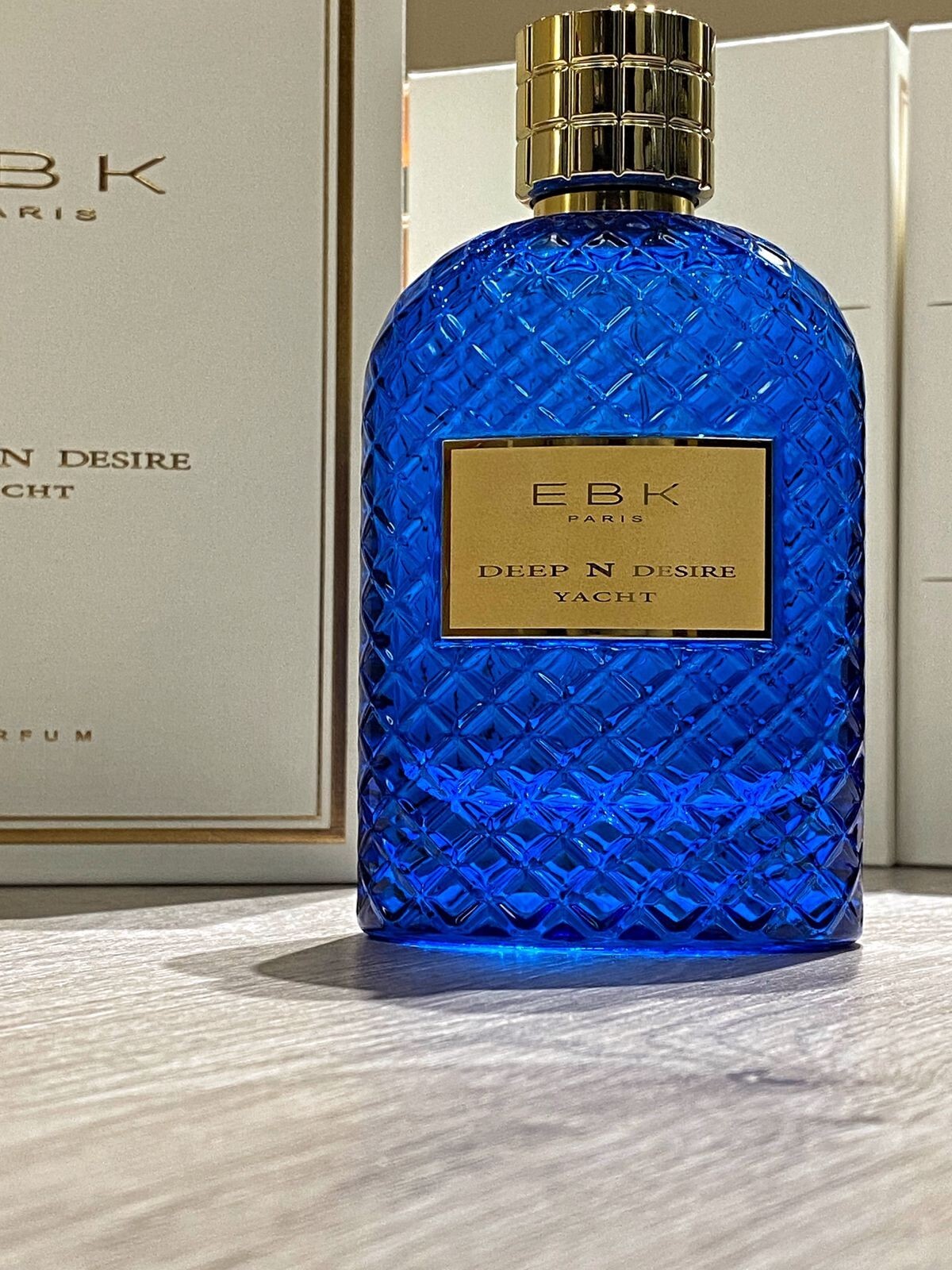 EBK Paris DEEP N DESIRE (YACHT) Brand New 100ML Originals Bubble Sheet ...