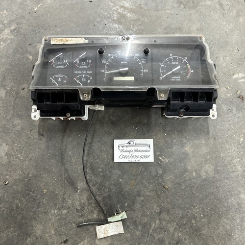 1997 FORD F250 7.3L TURBO DIESEL INSTRUMENT CLUSTER 278,803 Miles F2TF ...