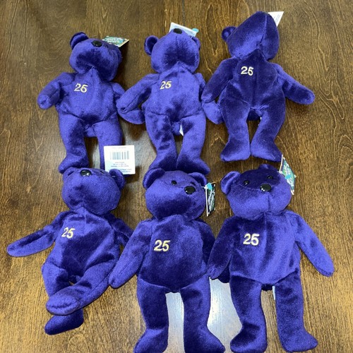 Salvino's Bamm Beano's 1998 Mark McGwire #25 Plush Bear 9" MLB Baseball all 6 | eBay