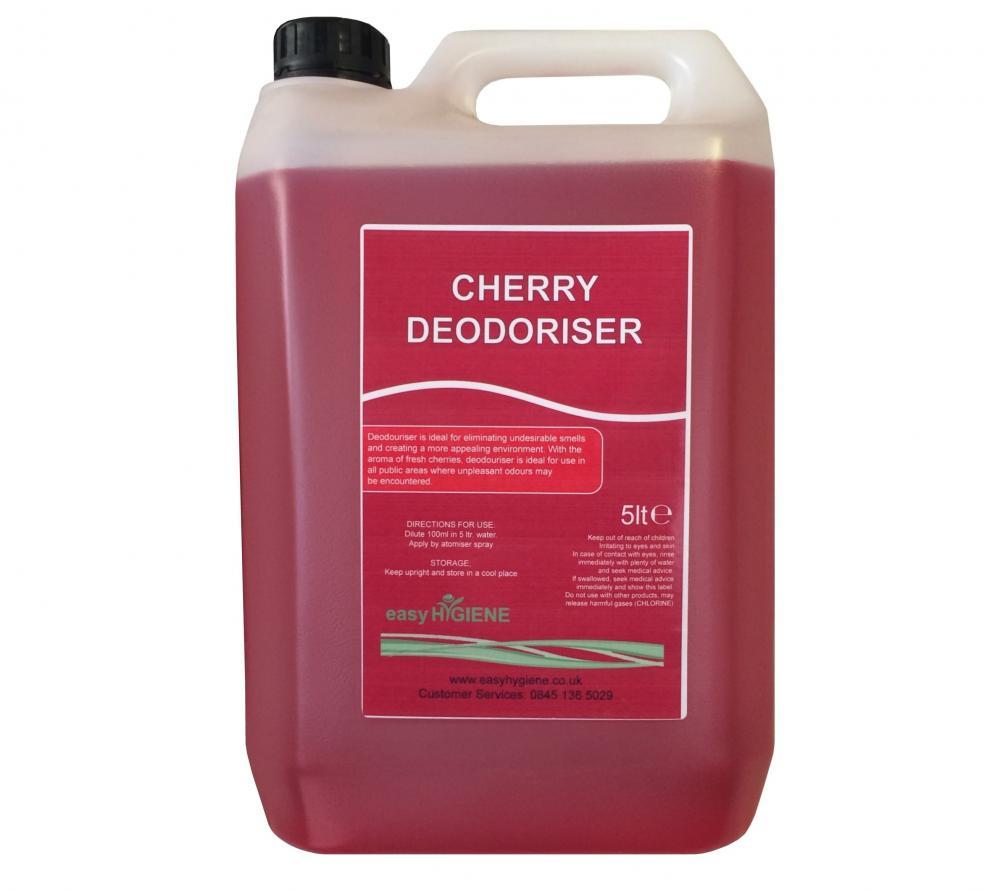 5 Litre AIR FRESHNER / DEODORISER CHERRY FRAGRANCE Car Valeting Patio ...