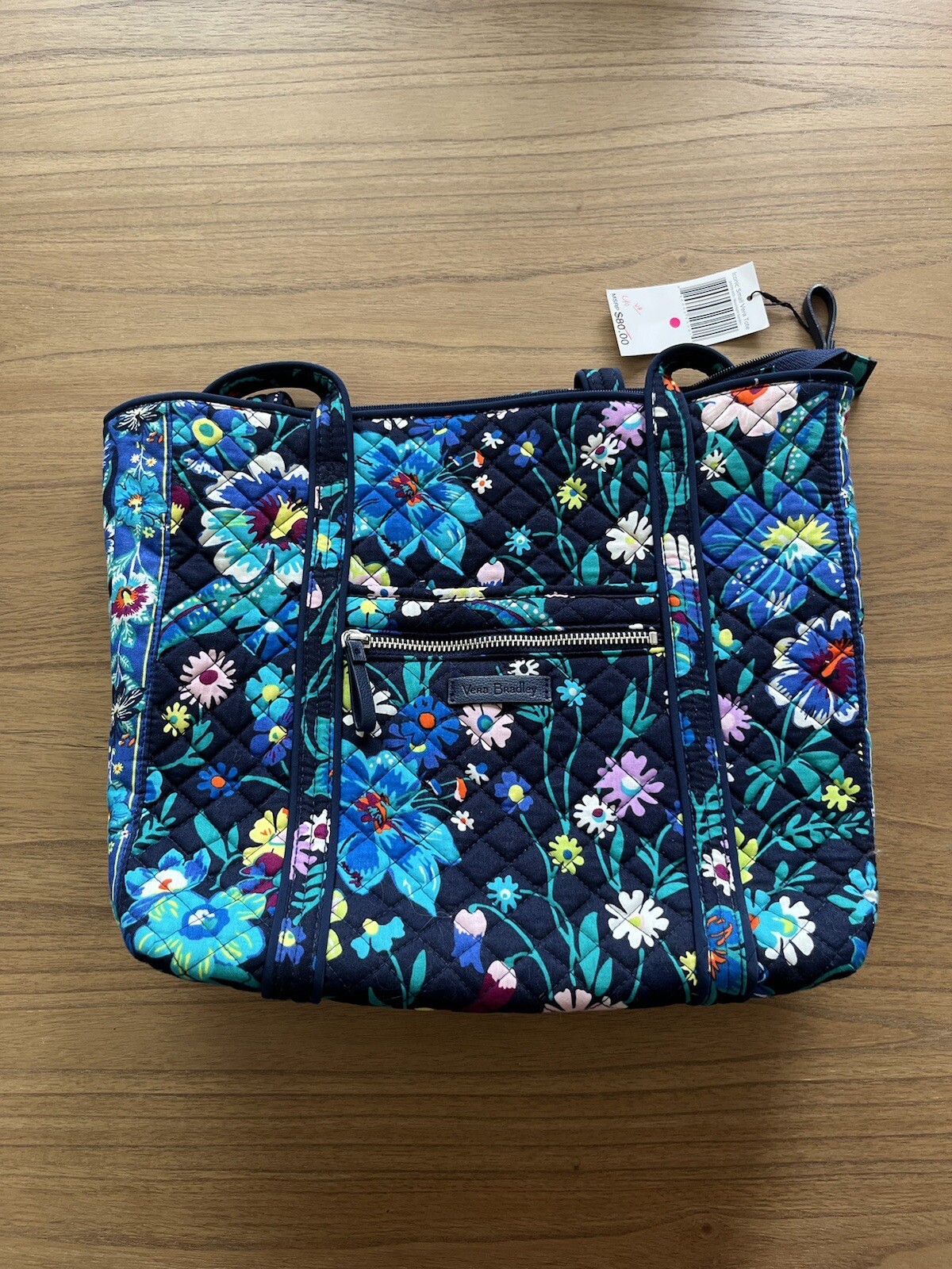 Vera Bradley Moonlight Garden Small Vera Tote New | eBay