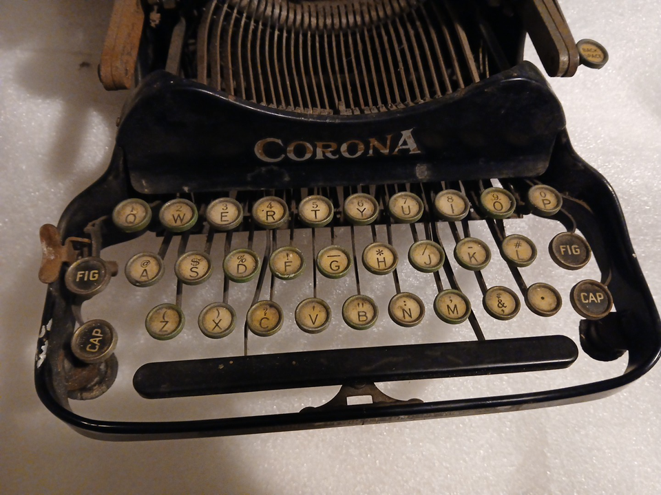 Vintage Corona Folding Typewriter 1917 | eBay