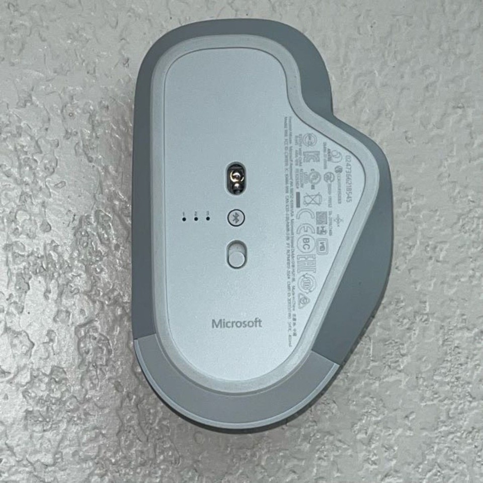 Microsoft Surface Precision Bluetooth Mouse Light Grey Wireless Ergonomic Mouse | eBay