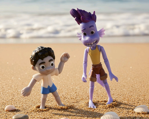 McDonalds Disney Pixar Luca & Alberto's Sea Monster Adventure Figures ...