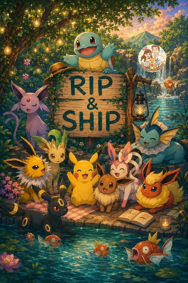 Wedesday Ripy dippy with Auntie Gem 5 Pika time⚡ Pokémon Rip & Ship ...