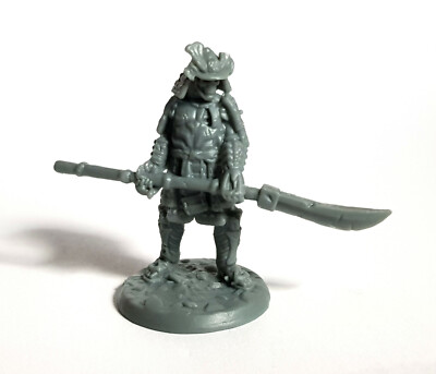 1x SAMURAI SKELETON PIKE- BONES REAPER DAIMYO miniature figurine rpg ...