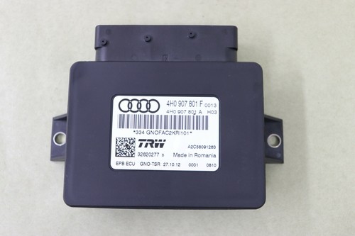 2013 12 13 14 AUDI A6 C7 PARKING BRAKE CONTROL MODULE 4H0907801F TRW ...