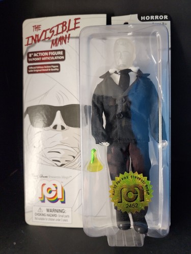 Mego Horror THE INVISIBLE MAN 8" Scale Action Figure 2018 #2452 | eBay