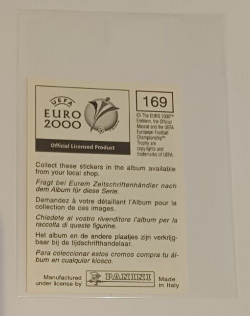 Image Sticker Vignette Cromo n°169 Fabio CANNAVARO Italia PANINI UEFA ...