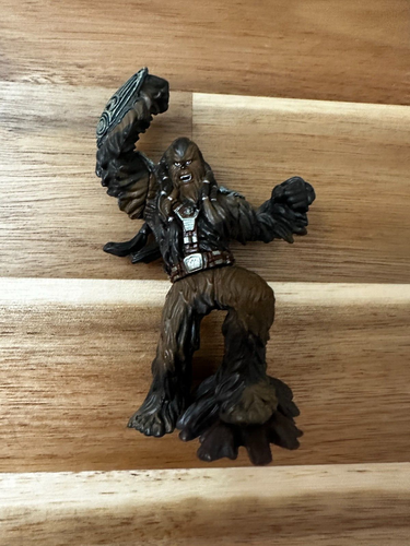 Star Wars Battle Wookie Detailed Warrior Figure Lucas Films Hasbro 2005 ...