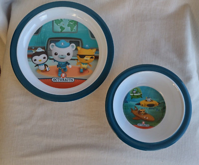 Octonauts Kids Melamine Plate & Bowl | eBay