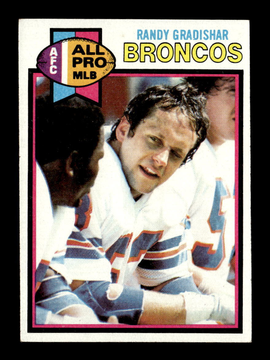 1979 Topps #40 Randy Gradishar Denver Broncos HOF EX Football Card ...