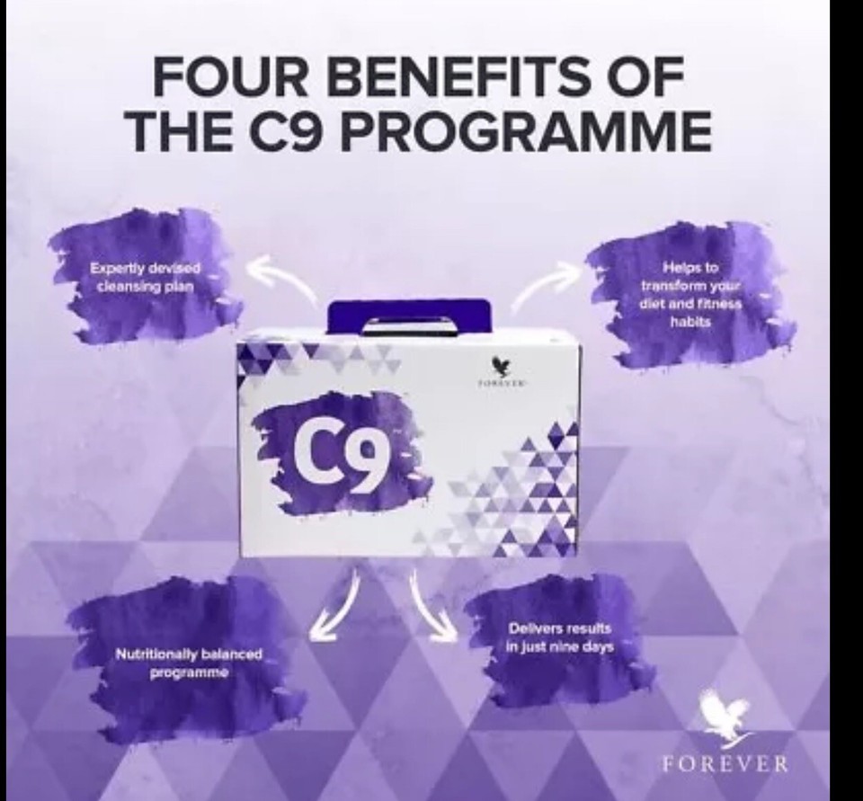 C9 Clean 9 Diet Plan Detox Cleanse Vanilla Shake Original Gel Forever ...