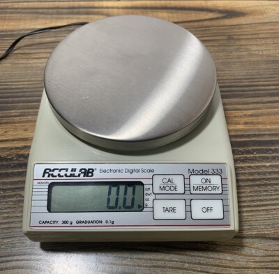Acculab Model 333 Portable Precision Balance Laboratory Scale Digital ...