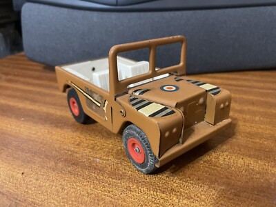 Tri-Ang Mini Highway Tin Land Rover RAF | eBay UK