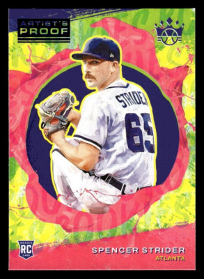 BB Spencer Strider 2022 Diamond Kings Artist Proof Blue #142 | eBay