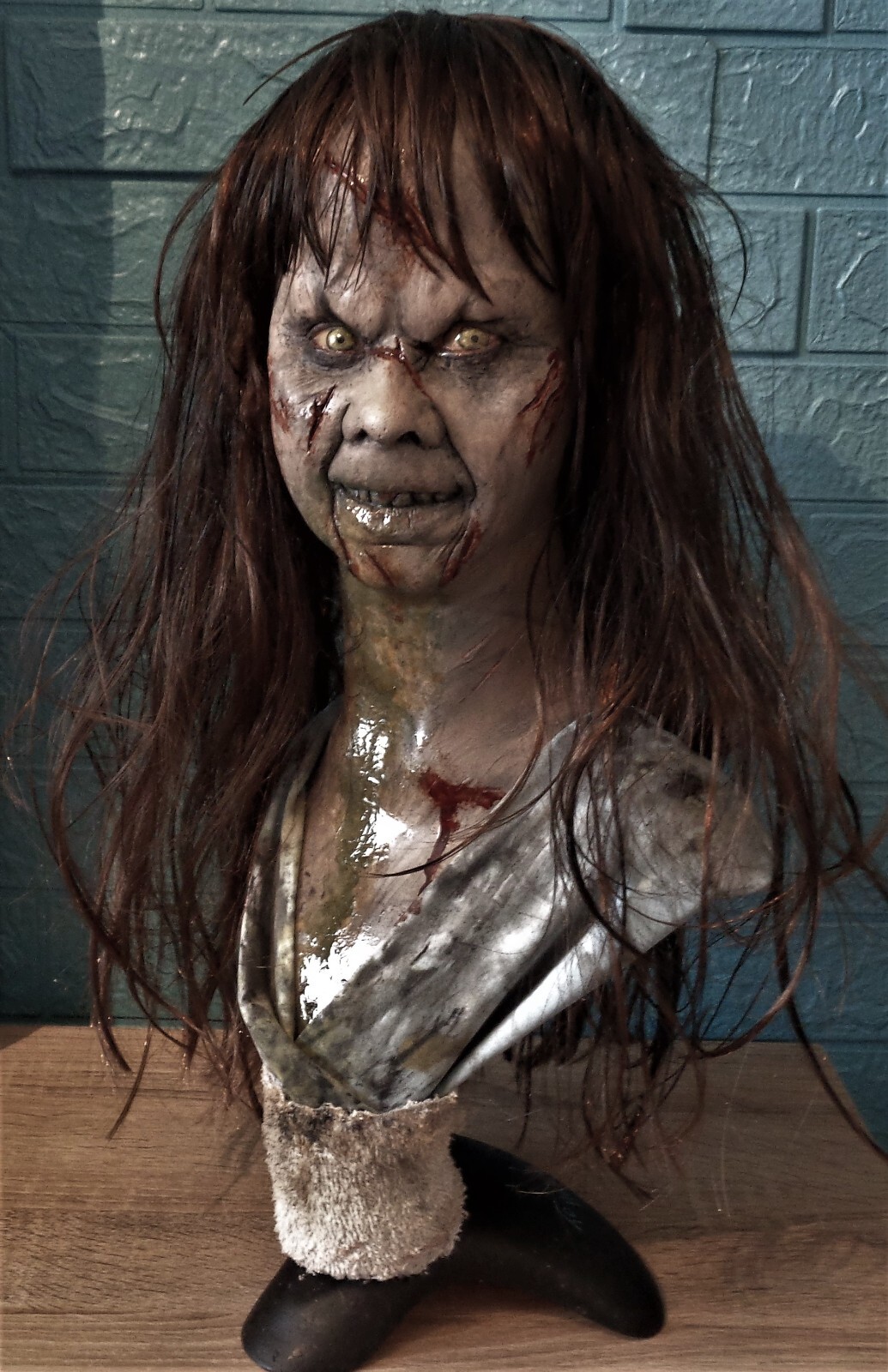 Life Size Bust Exorcist Regan Linda Blair prop. | eBay UK