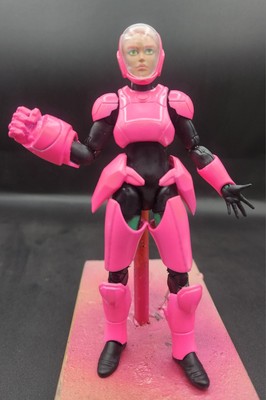 Marvel Legends Custom Atom Eve Head And Armor Kit 1/12 Scale Painted | eBay