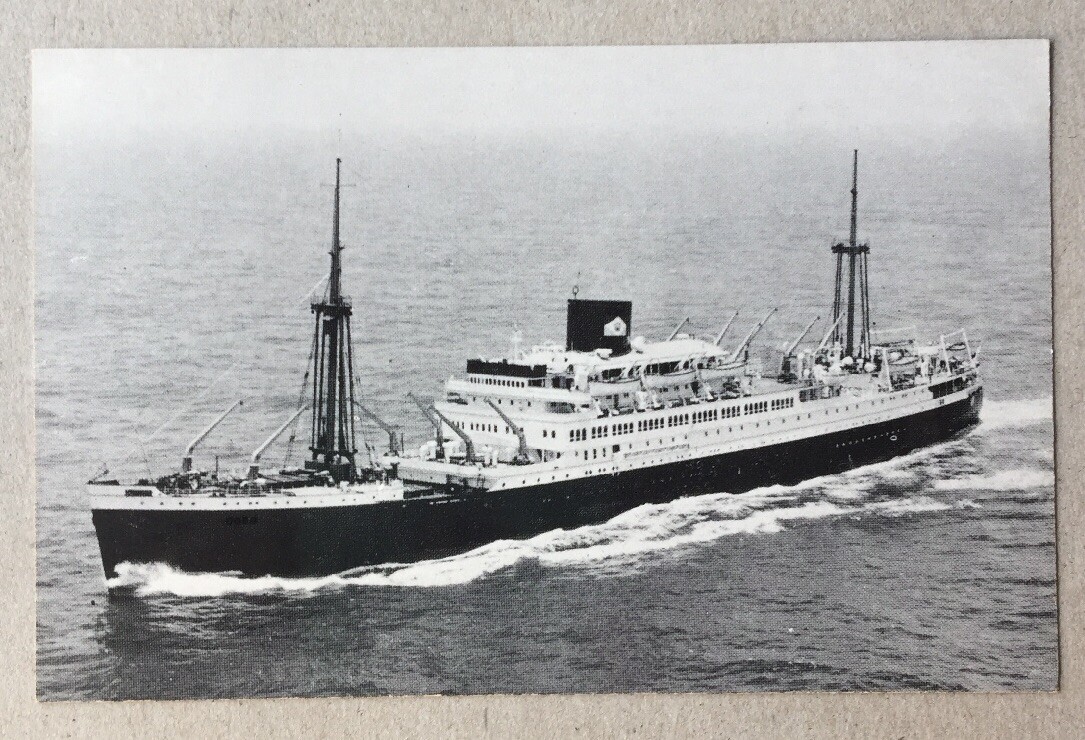 Old ship liner photo postcard - Royal Interocean Lines | eBay