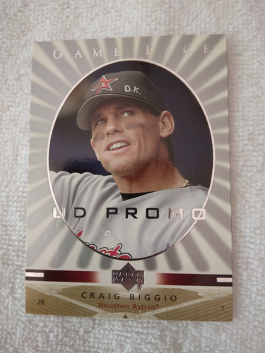 CRAIG BIGGIO UD GAME FACE PROMO 2003 BASEBALL CARD | eBay