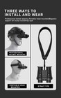 3D VR Night Vision Binocular Helmet Mounted 6X Digital IR Night Vision ...