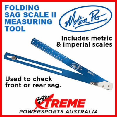 Motion Pro Folding Sag Scale II, Front/Rear Sag Motorcycle 720mm 08 ...