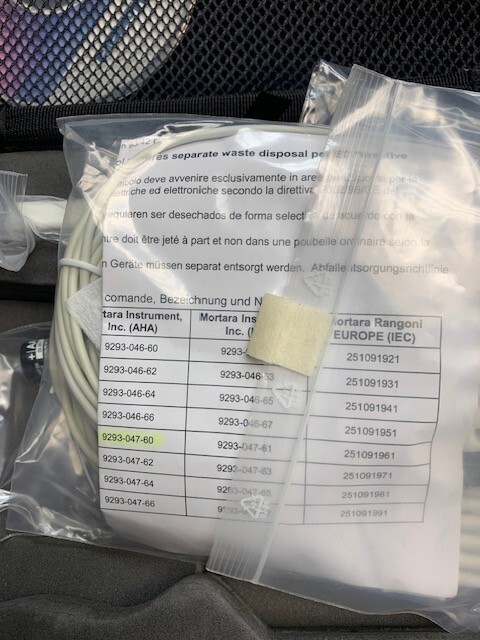 Mortara ECG Wireless Acquisition Module -WAM/AM12 Lead -set Version ...