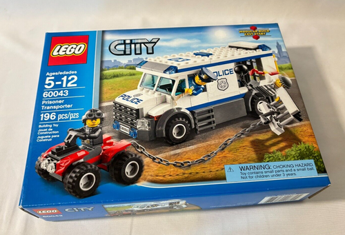 Lego 60043 Lego City Prisoner Transporter Building Kit - 196 Pieces ...