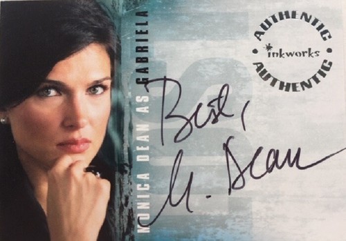 Monica Dean as Gabriela Autograph A-22, from Lost Season 2, Inkworks | eBay