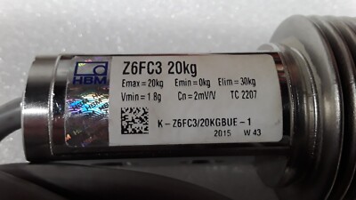 HBM Z6FC3 20KG Load Cell 2015 K-Z6FC3/20KGBUE-1 New no box | eBay