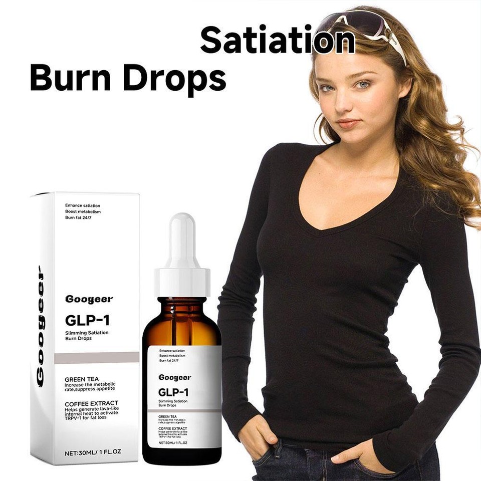 GLP-1 Weight Loss Fat Burner Drops Diet Supplement Slimming Drops 30ml ...