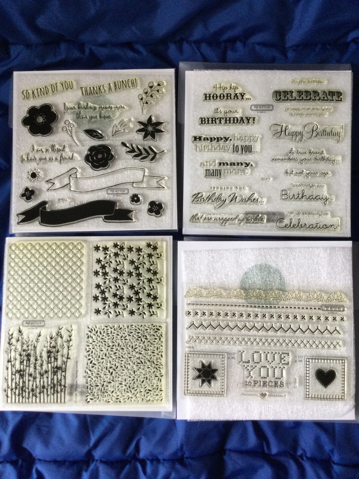 Close to My Heart Stamp Sets - New - Lot of 4 | eBay