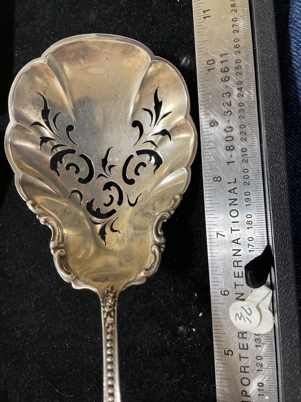 JB & SM KNOWLES Apollo A. Stowell & Co. Sterling Silver Serving Spoon ...