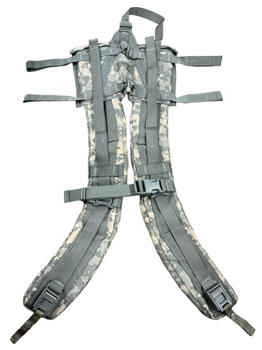 US MILITARY MOLLE ENHANCED FRAME SHOULDER STRAPS NO Q/R ACU For LARGE ...