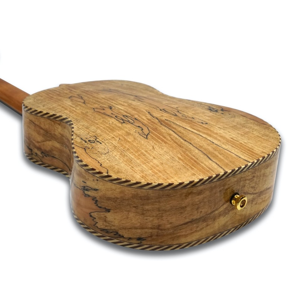 26" 4 Strings Hawaiian Tenor acoustic Ukulele, Canadian Spalted Maple ...