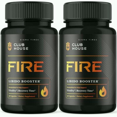 Clubhouse Fire Male Supplement for Advanced Stamina and Virility - 2 ...