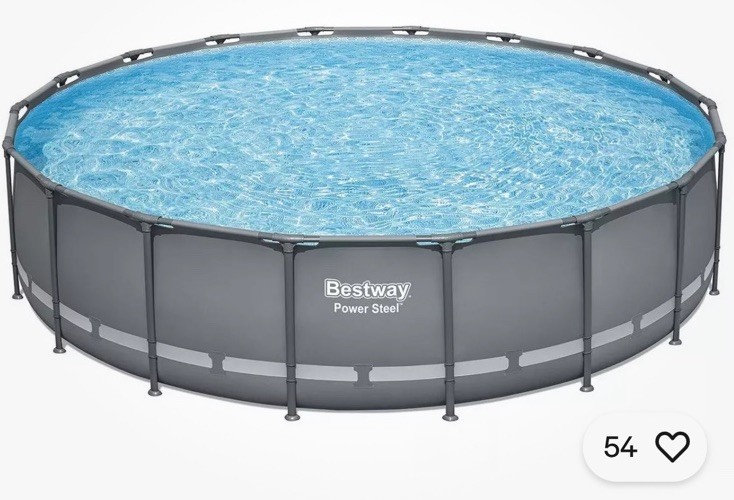 NEW **LINER ONLY** for Coleman or Bestway Power Steel 18 Ft x 48 Pool ...