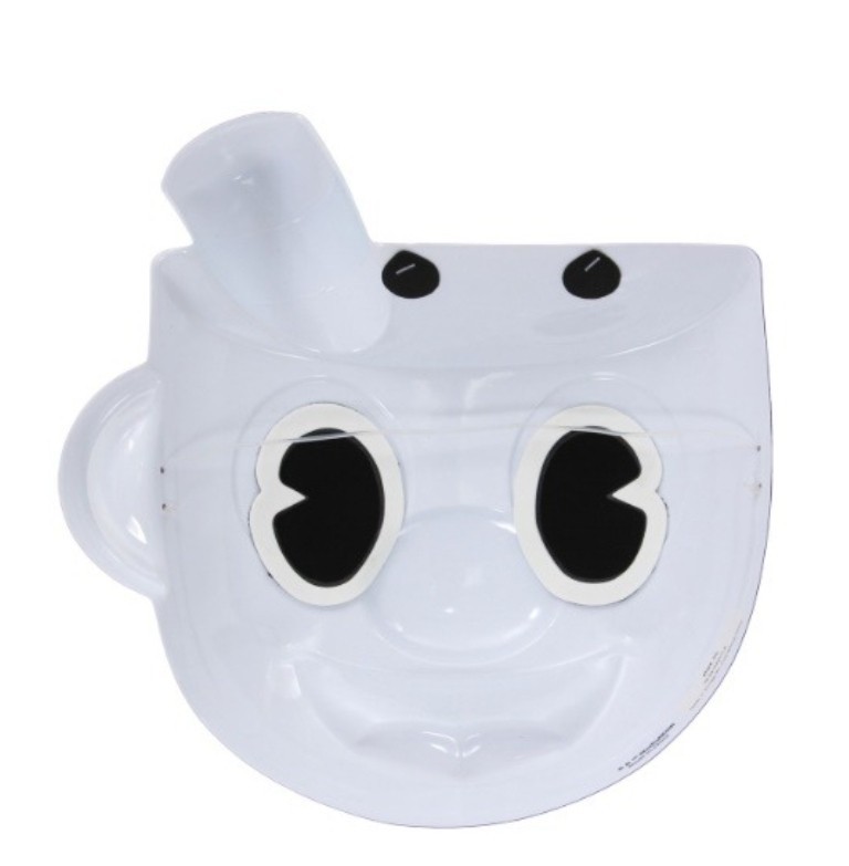 Elope By Studio MDHR Mugman CupHead Halloween Mask Costume Plastic ...